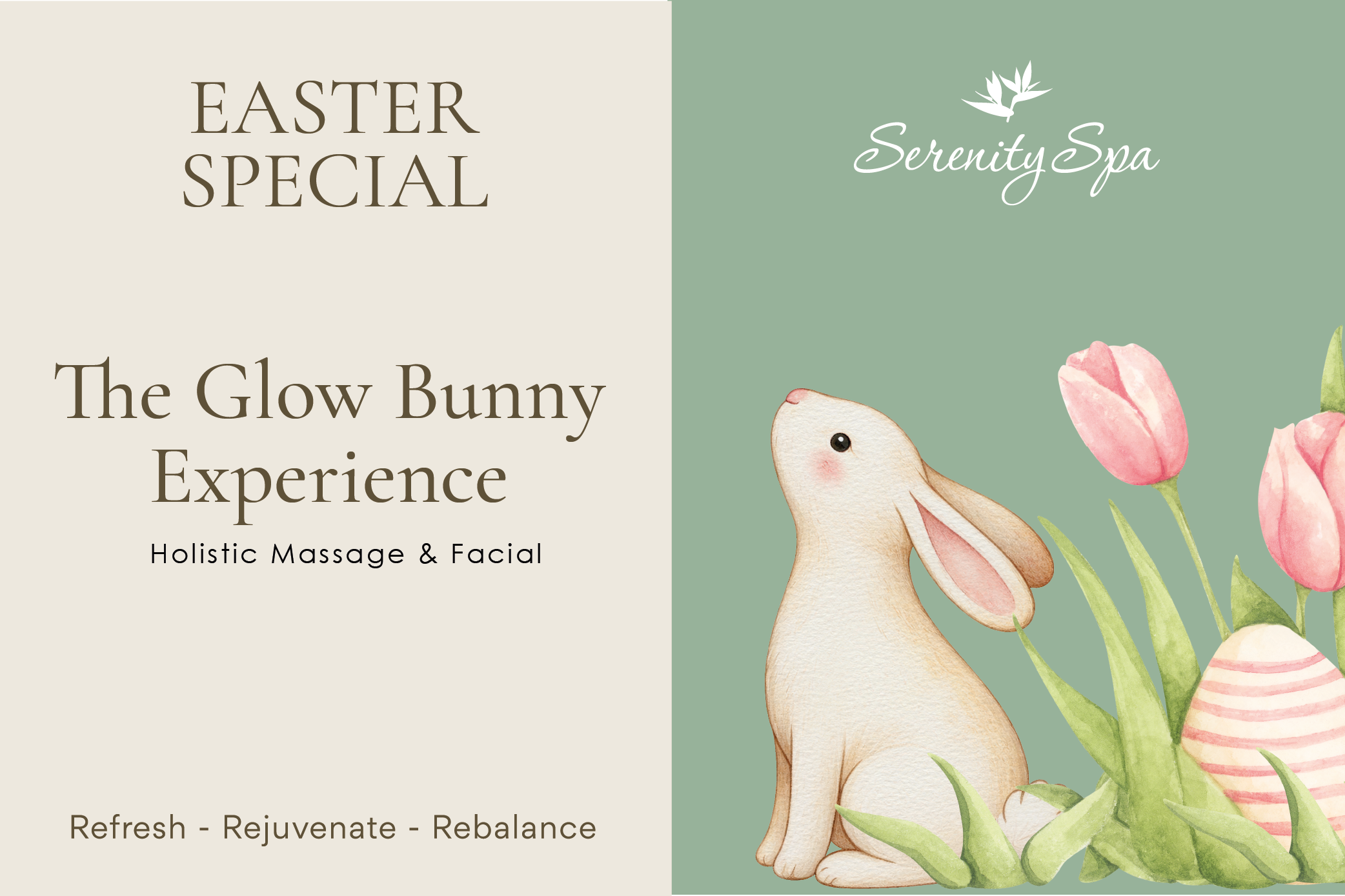 The Glow Bunny Experience (120 mins) – Serenity Spa