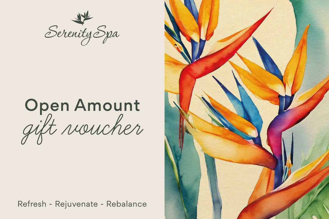 Open Amount Gift Voucher – Serenity Spa